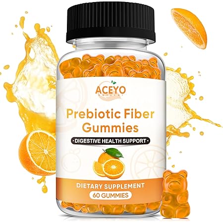 Amazon.com: Prebiotic Fiber Gummies for Adults Kids Sugar Free Chewable ...