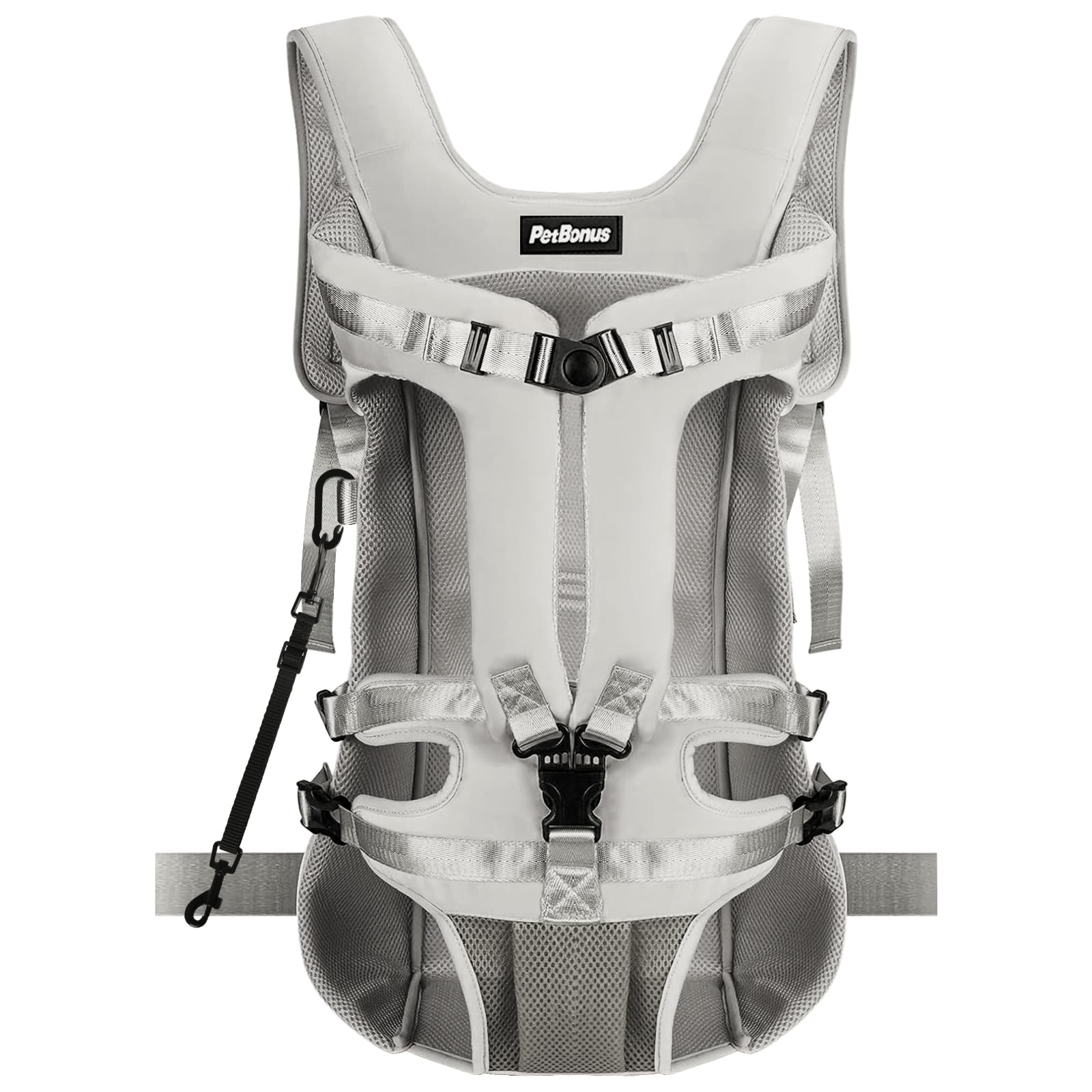 Amazon.com : PetBonus Pet Front Dog Carrier Backpacks, Adjustable Dog ...