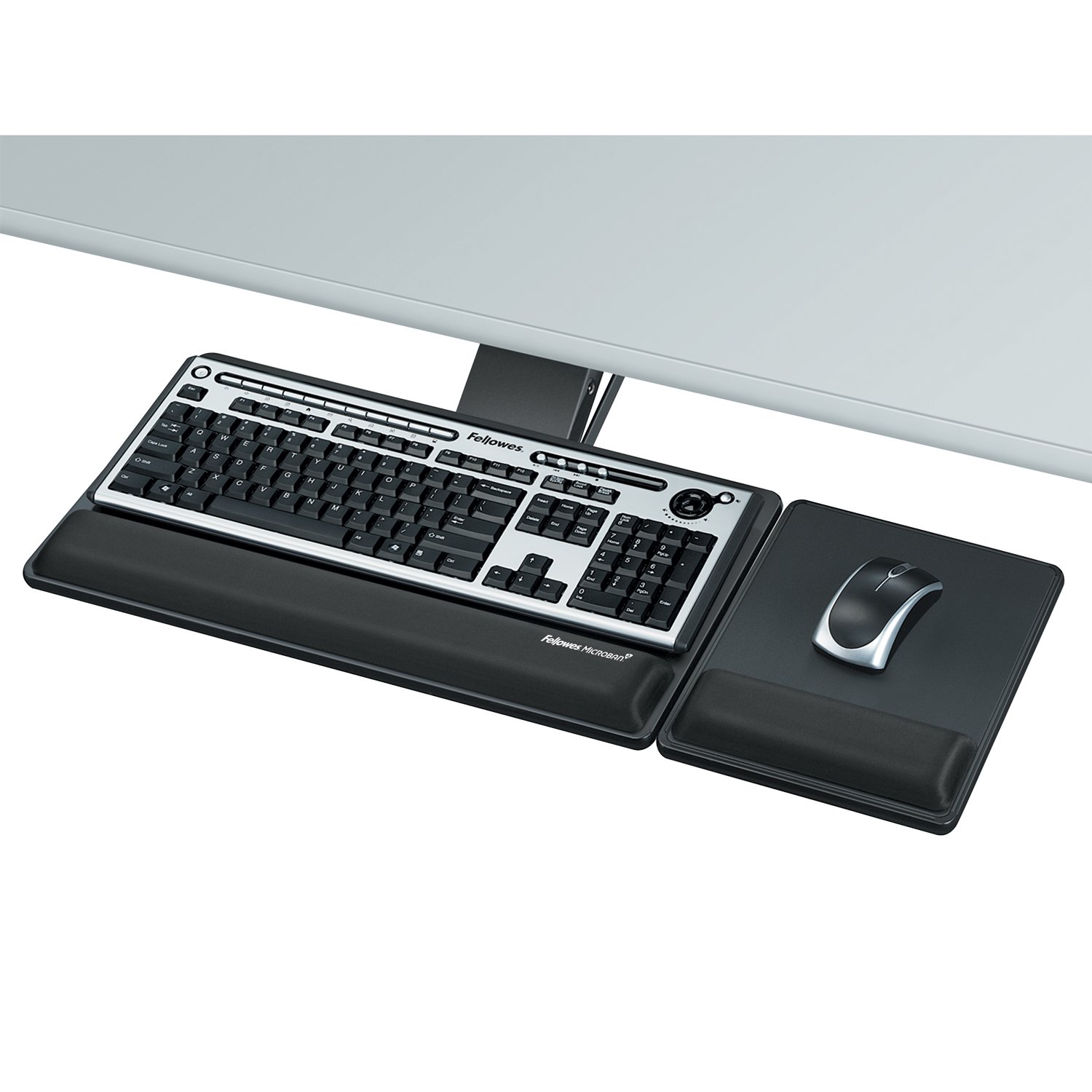 Amazon.com : Fellowes 8017901 Premium Keyboard Tray, Track Lgth 21-3/4 ...