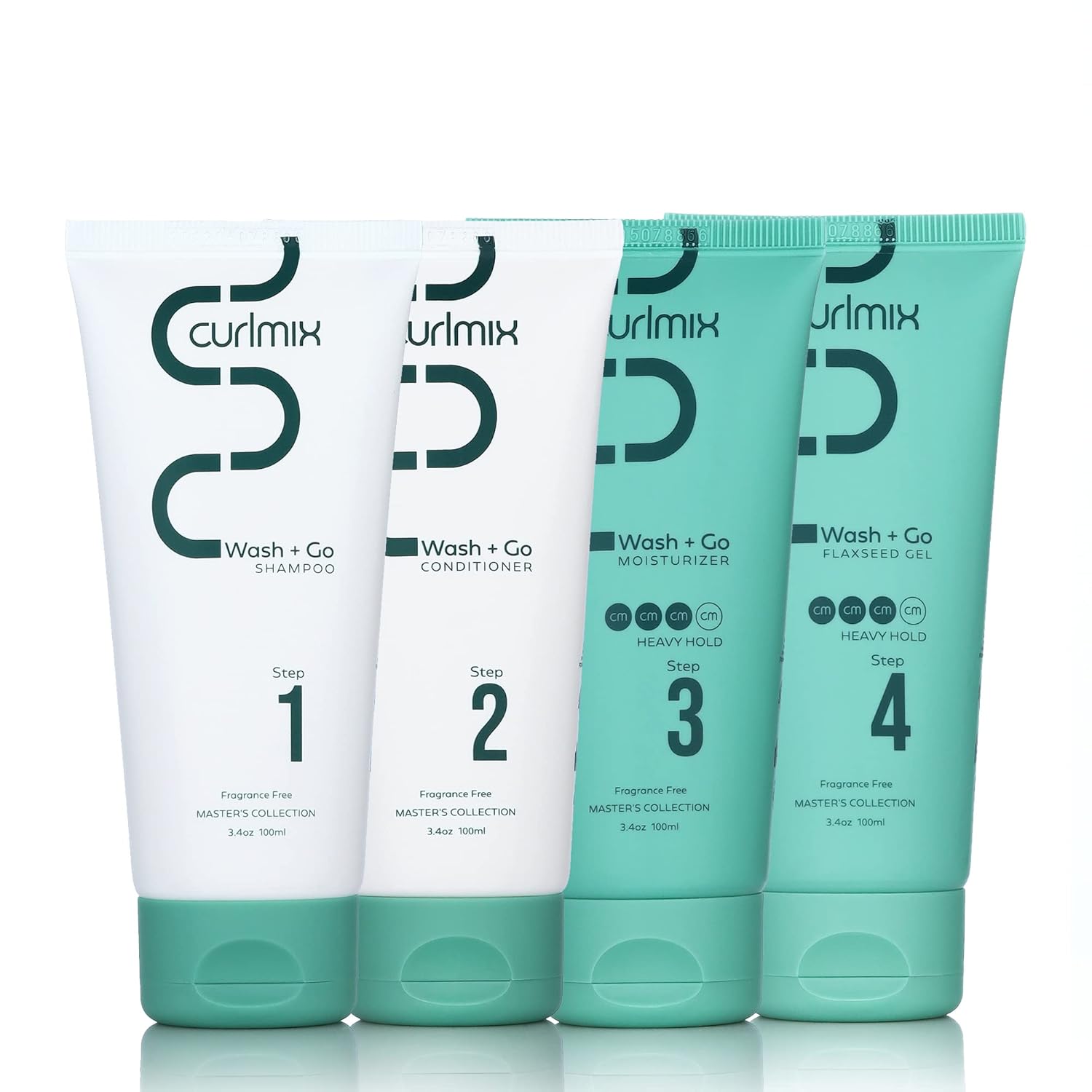 Amazon.com : CurlMix Wash & Go System - Travel Size Sample Curly Hair ...
