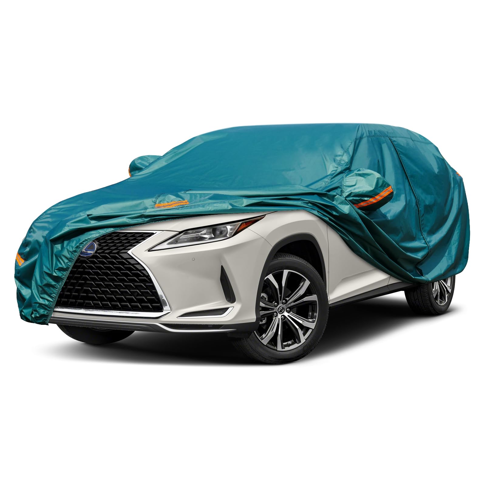 Amazon.com: Kayme Lightweight SUV Car Cover Waterproof All Weather with ...