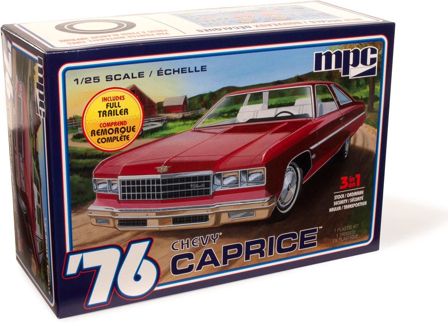 Amazon.com: MPC 1978 Dodge Monaco CHP Police Car 1:25 Scale Model Kit ...