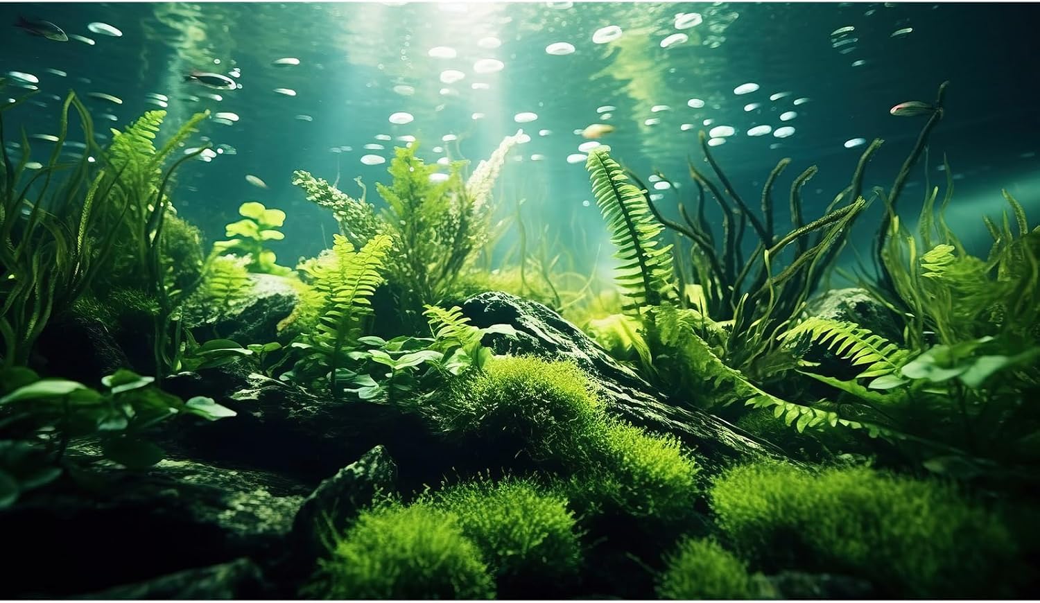 Amazon.com : Underwater Fish Tank Background Under The Sea Aquatic ...
