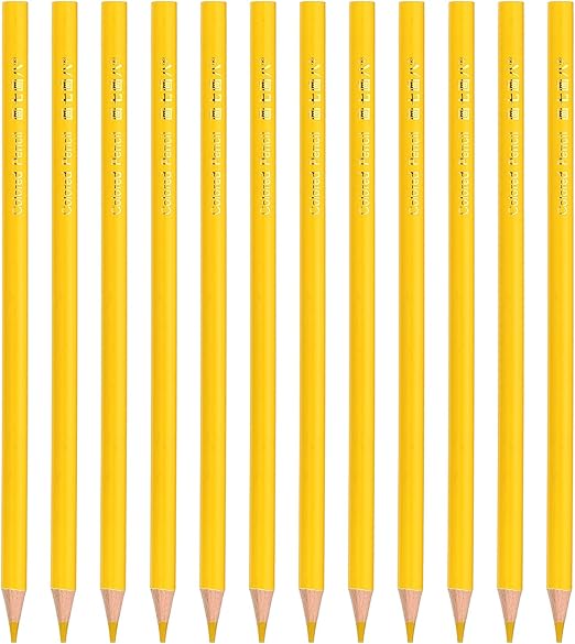 Amazon.com : PATIKIL Lemon Colored Pencils Set,12 Pcs Oil Color Pencils ...