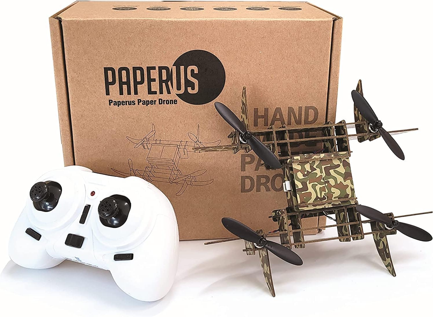 Amazon.com: COCODRONE Paper Drone for Kids Beginner DIY Mini Toy Drone ...