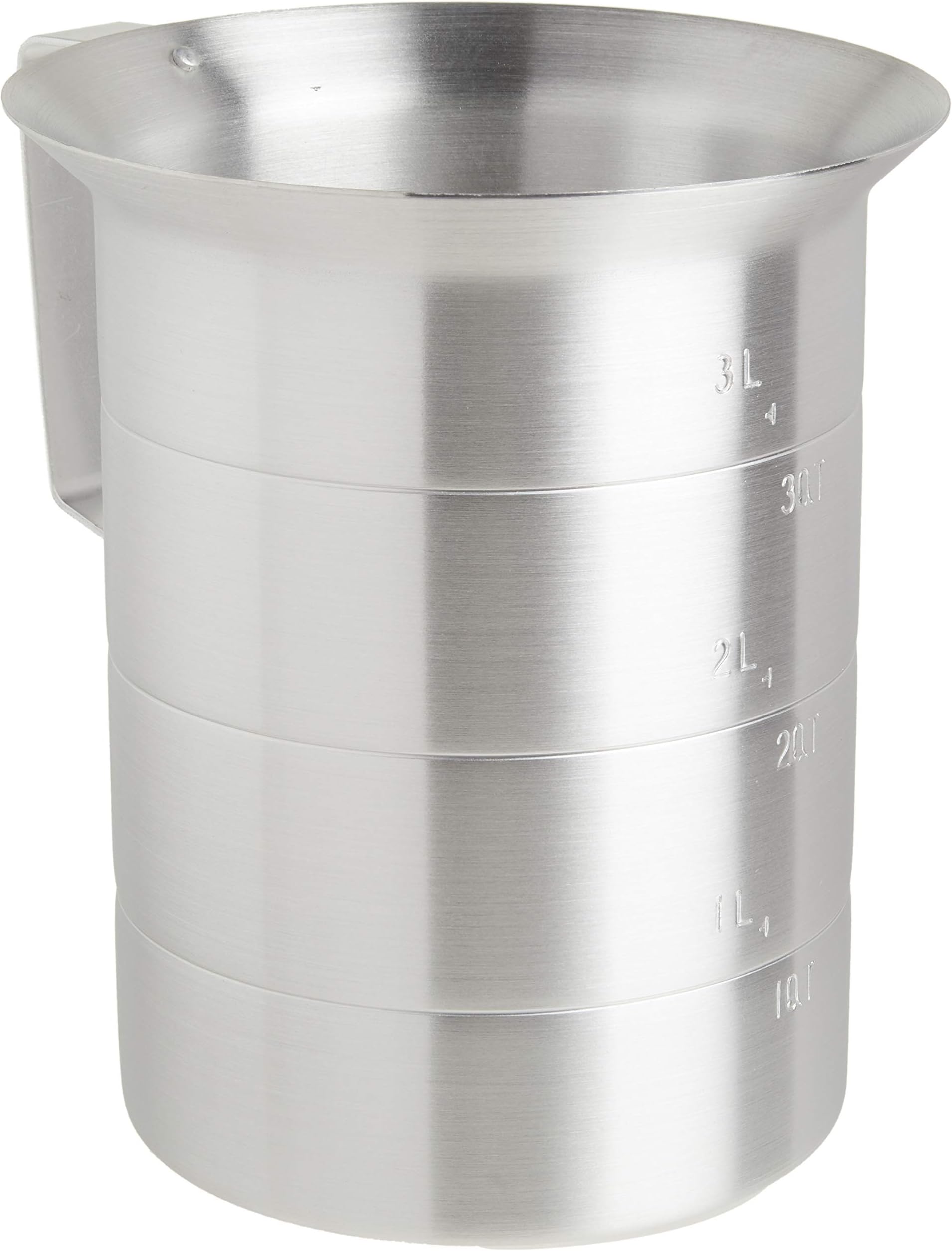 Amazon.com: Winco Winware Aluminum Measure 4 Quart MeasuringTools ...