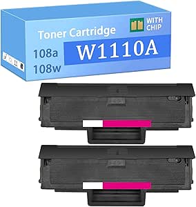 Amazon.com: W1110A W1112A Standard Capacity Toner Cartridge Replacement ...