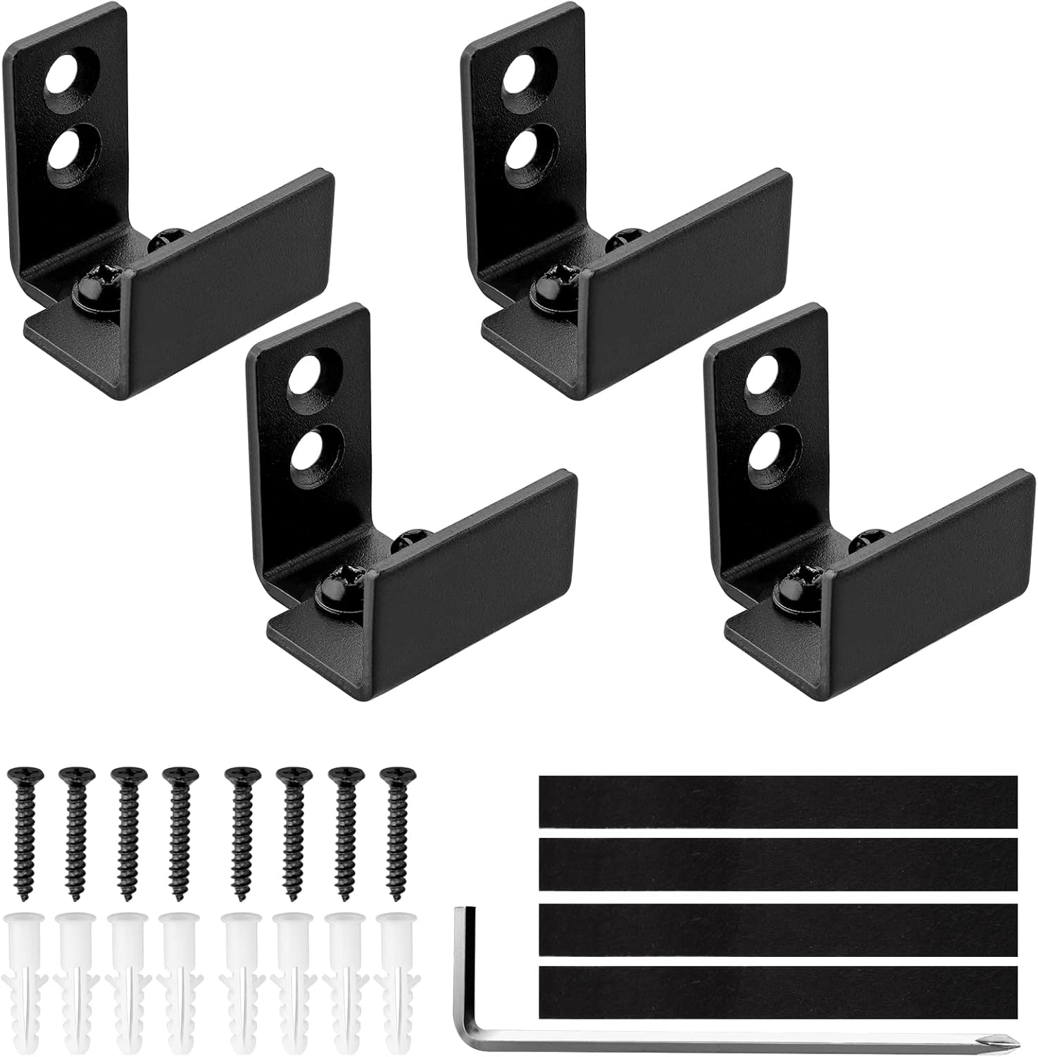 Amazon.com: Tanice Barn Door Floor Guide, Sliding Door Guide, 4Pack ...