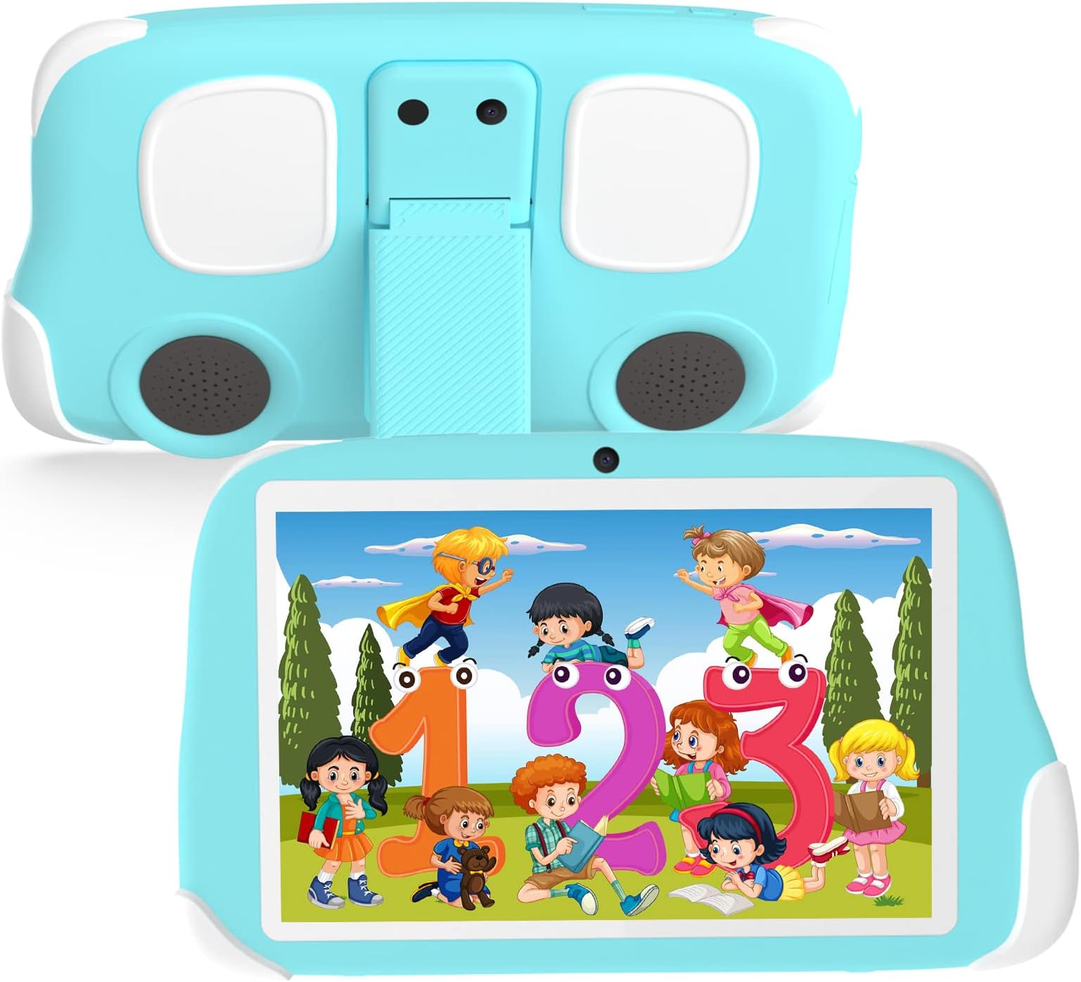 Amazon.com : 8 Inch Kids Tablet, Quad Core Android 12 Toddler Tablets ...