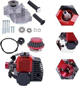 Amazon.com: 49CC 2-Stroke Bicycle Motorized Gas Petrol Bike Engine ...