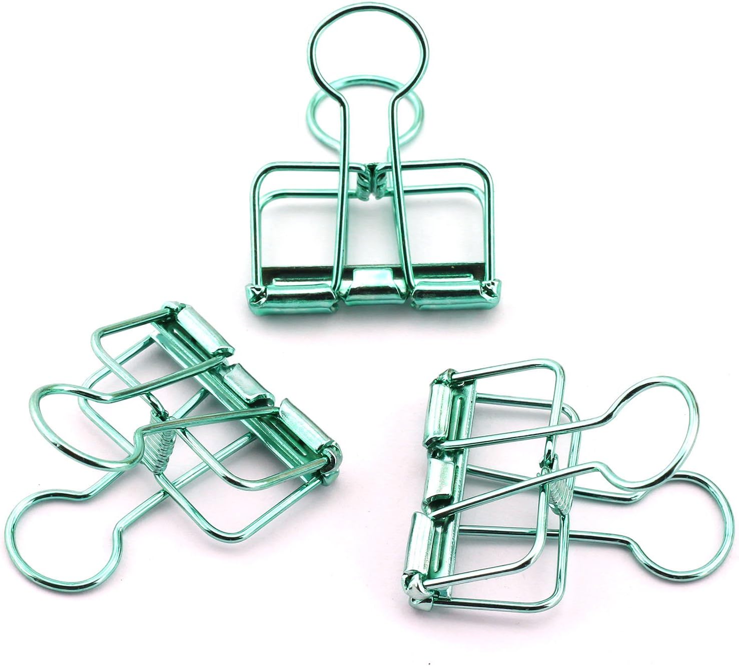 Amazon.com : NXG 12 Pack Medium Metal Wire Binder Clips, Office ...