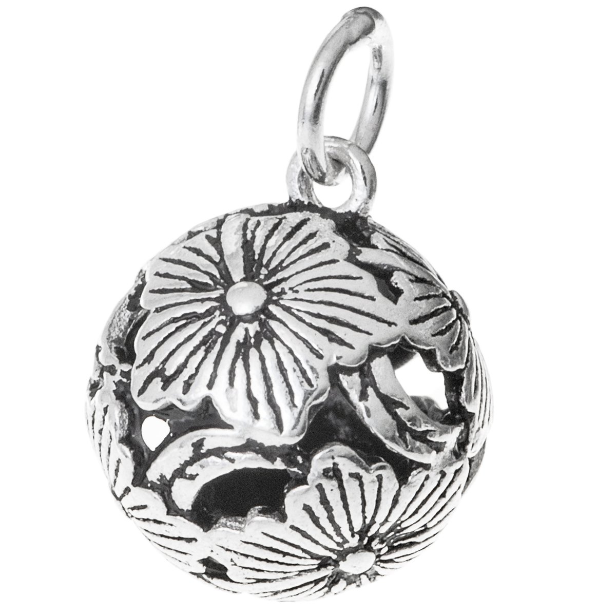 Amazon.com: Dreambell Antique .925 Sterling Silver Round Ball Gourds ...