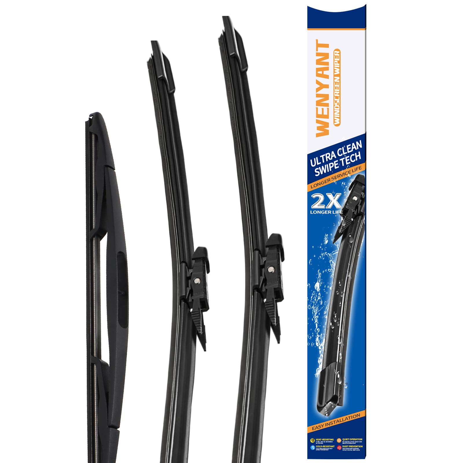 20"/20"/12" Windshield Wipers Compatible with Ford Escape 2012-2008 ...