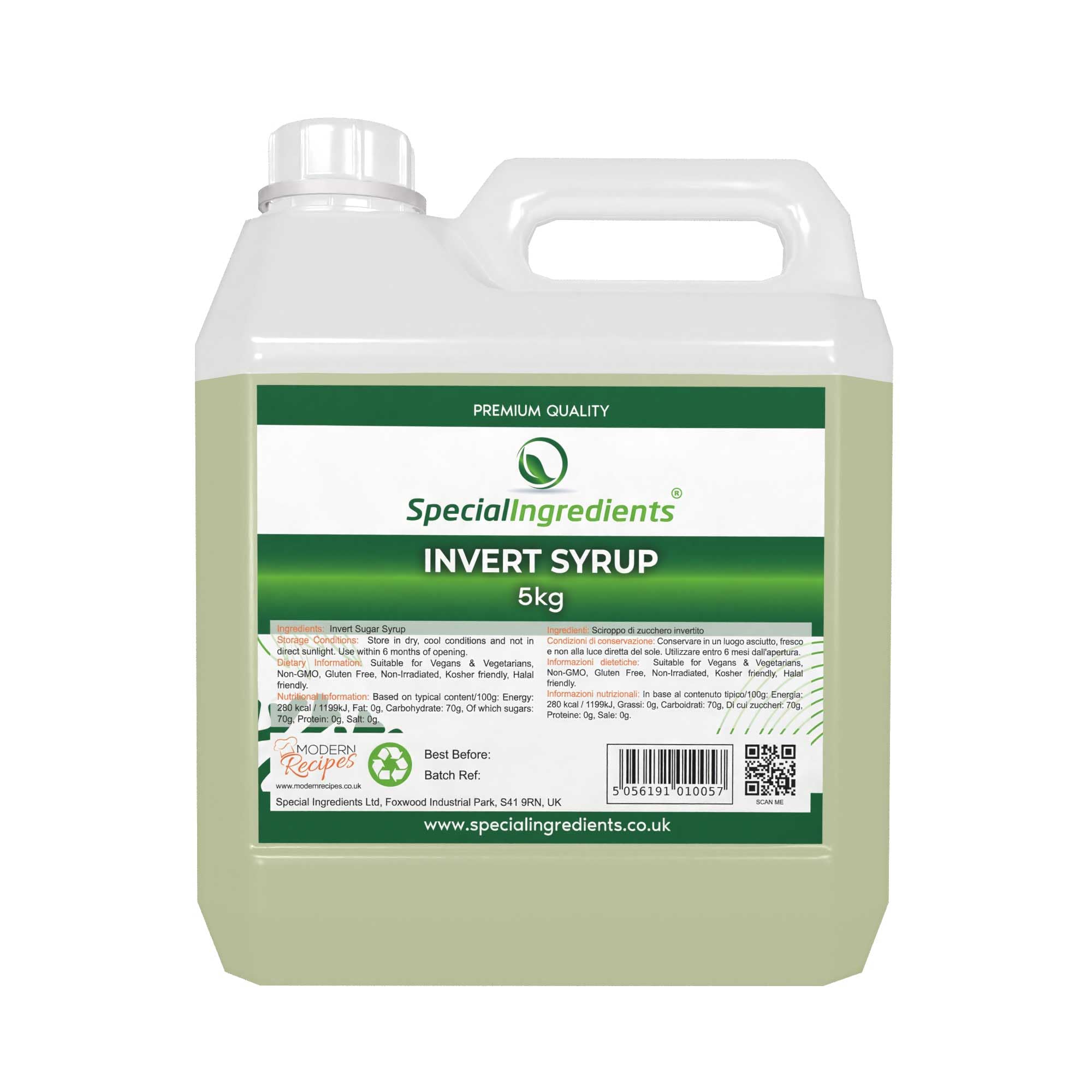 Buy Invert (Inverted Sugar ) 5kg Premium Quality Non-GMO, Gluten Free ...