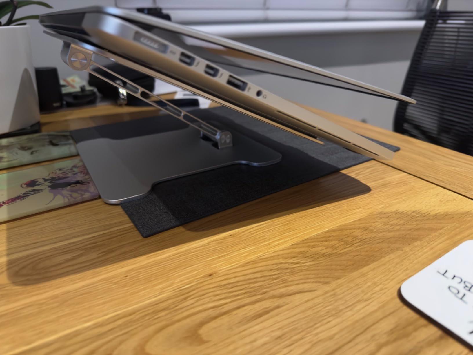 CIRYCASE Adjustable Laptop Stand, Aluminum Fast Cooling Laptop Riser ...