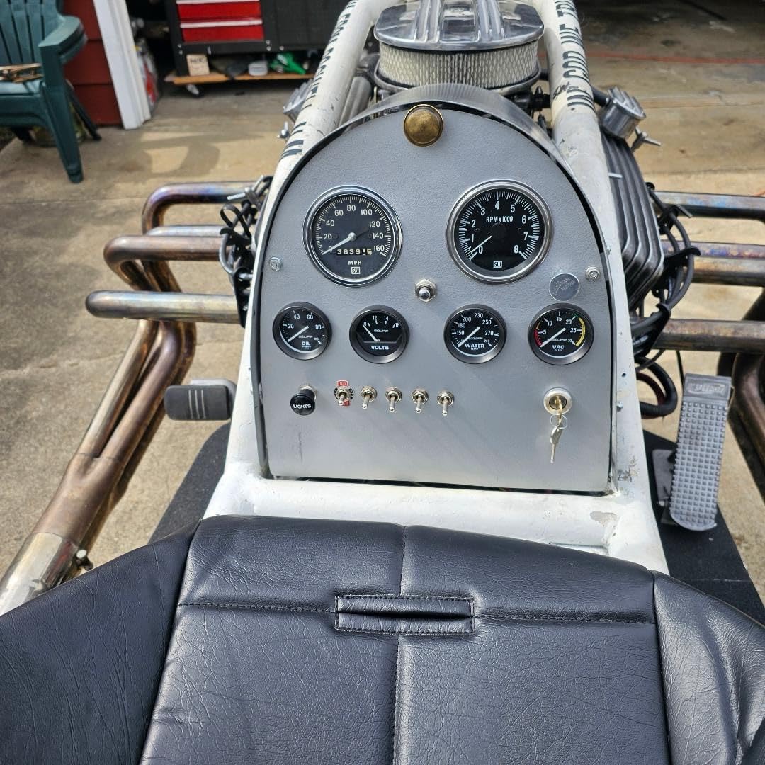 Amazon.com: Auto Meter 2333 Autogage Water Temperature Gauge Panel ...