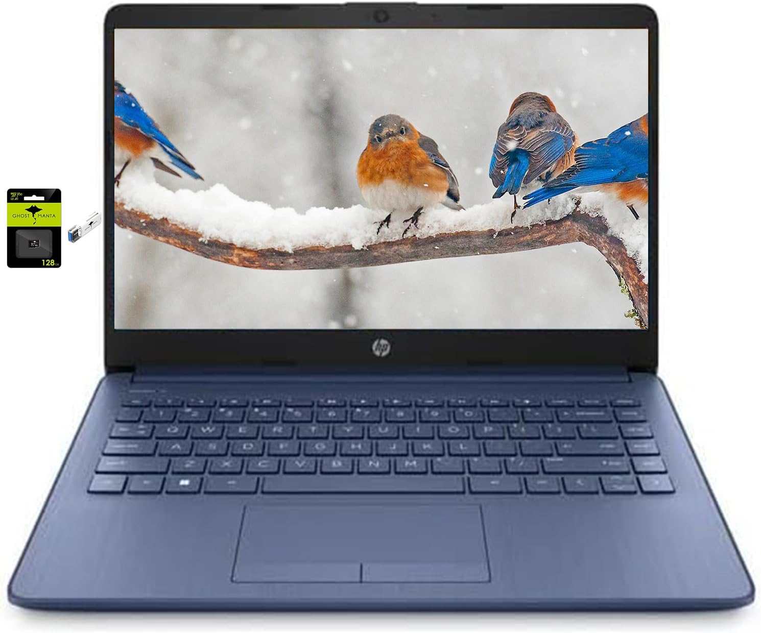 Amazon.com: HP 14" Laptop Ultral Light for Students and Business, Quad ...