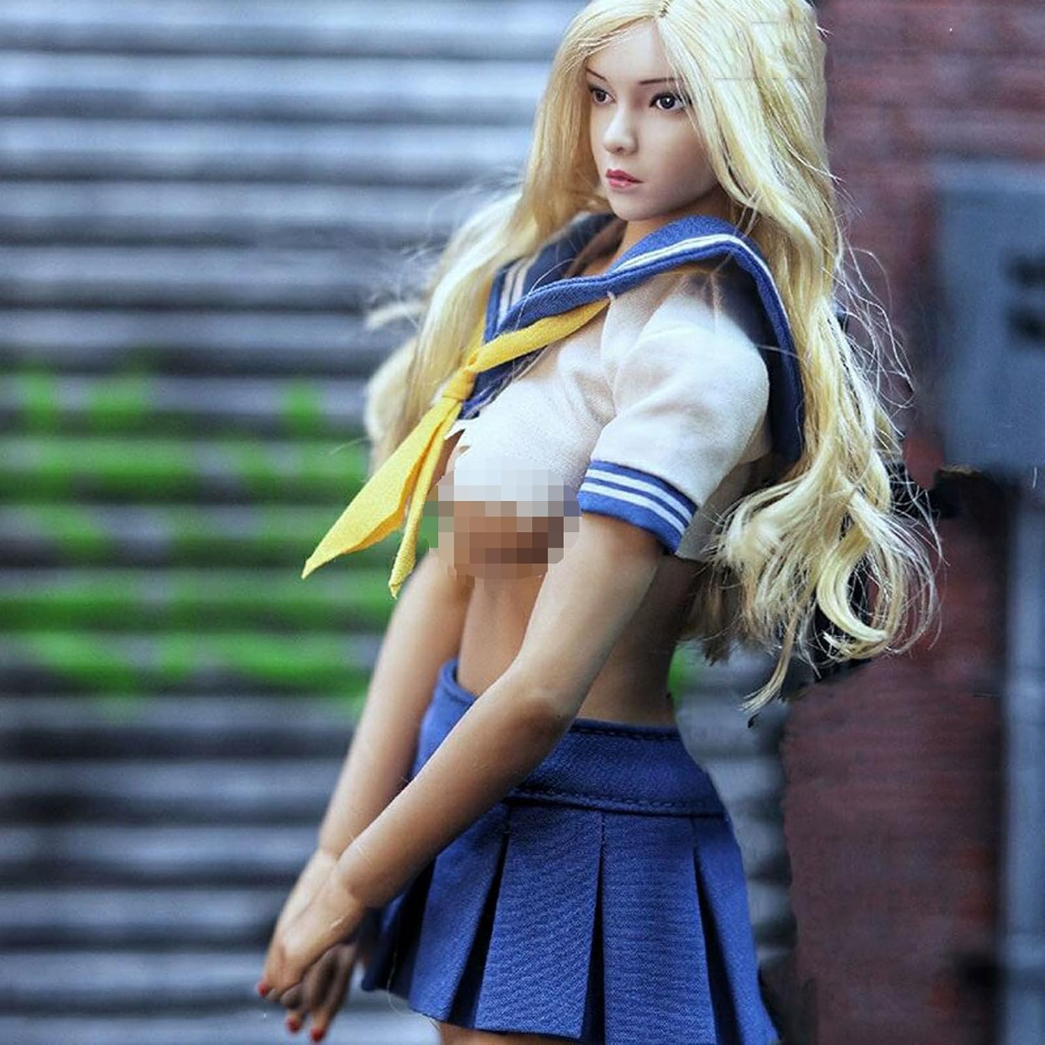 Gerrit 1/6 Scale Female Figure Doll Clothes, Shirt+Short Skirt Uniform Outfit Costume for 12 ...