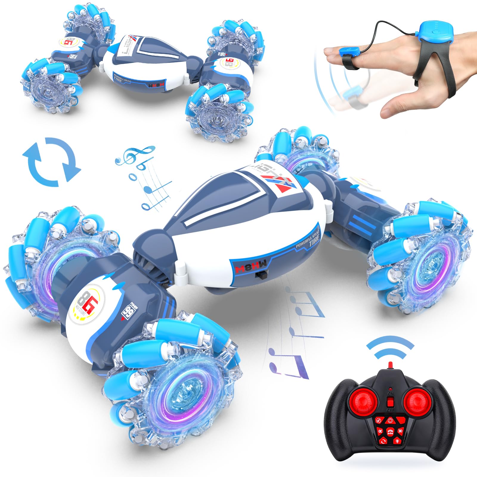 Amazon.com: Nitigo Gesture RC Car Hand Controlled RC Car Toys Gifts for ...
