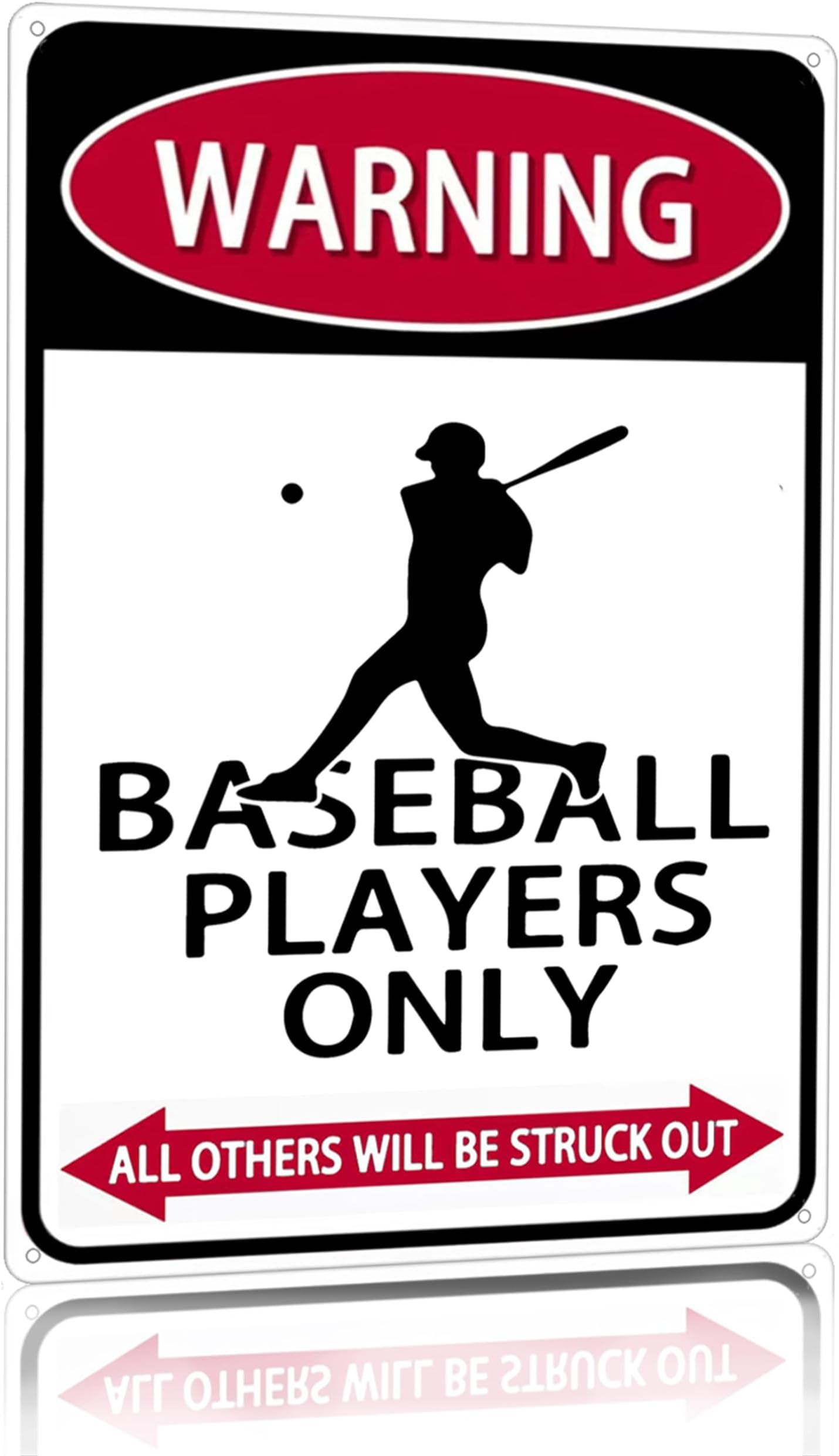 Amazon.com: Stitch Baseball Room Decor Baseball Tin Signs Boys Baseball ...
