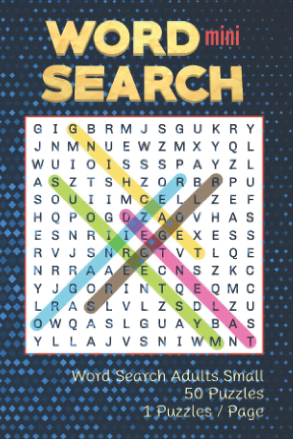 Amazon.com: Word Search Adults Small: Small Word Search Puzzle Books ...