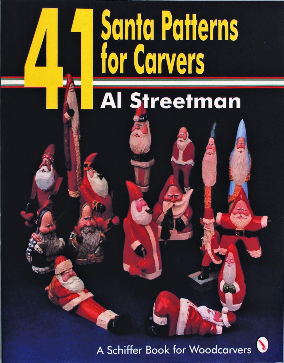41 Santa Patterns for Carvers (Schiffer Book for Woodcarvers ...
