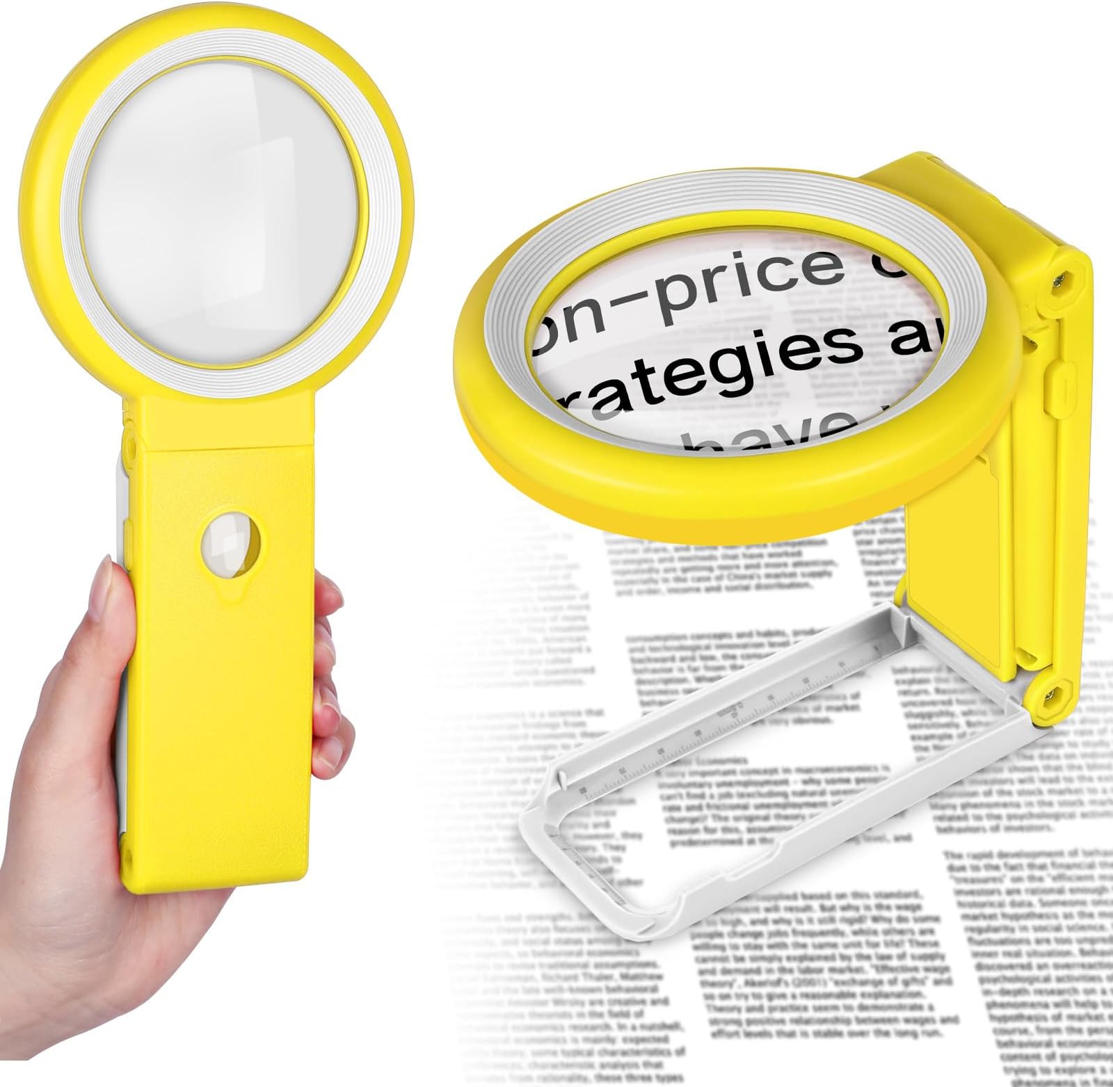 Amazon.com: Magnifying Glass with Light, 30X Handheld Magnifying Glass ...
