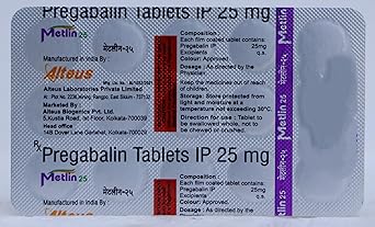 METLIN 25MG - Strip of 15 Tablets : Amazon.in: Health & Personal Care