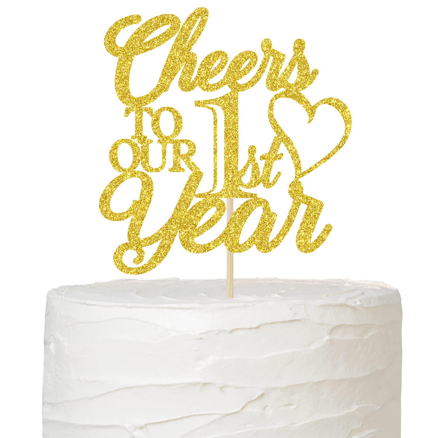 Buy First Holy Communion Cheers to Our 1st Year Cake Topper, 1st ...