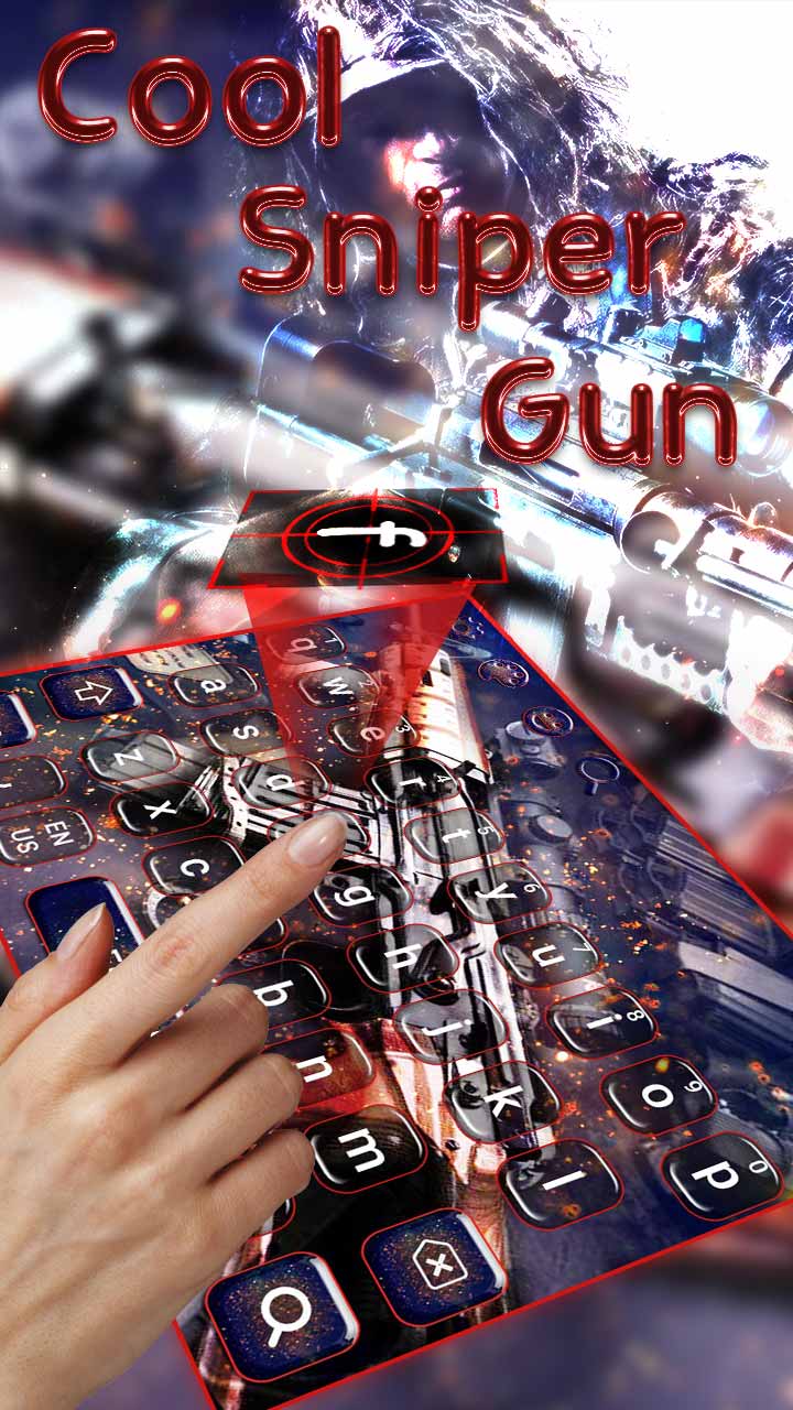 Cool Sniper Gun Keyboard Theme - App on Amazon Appstore
