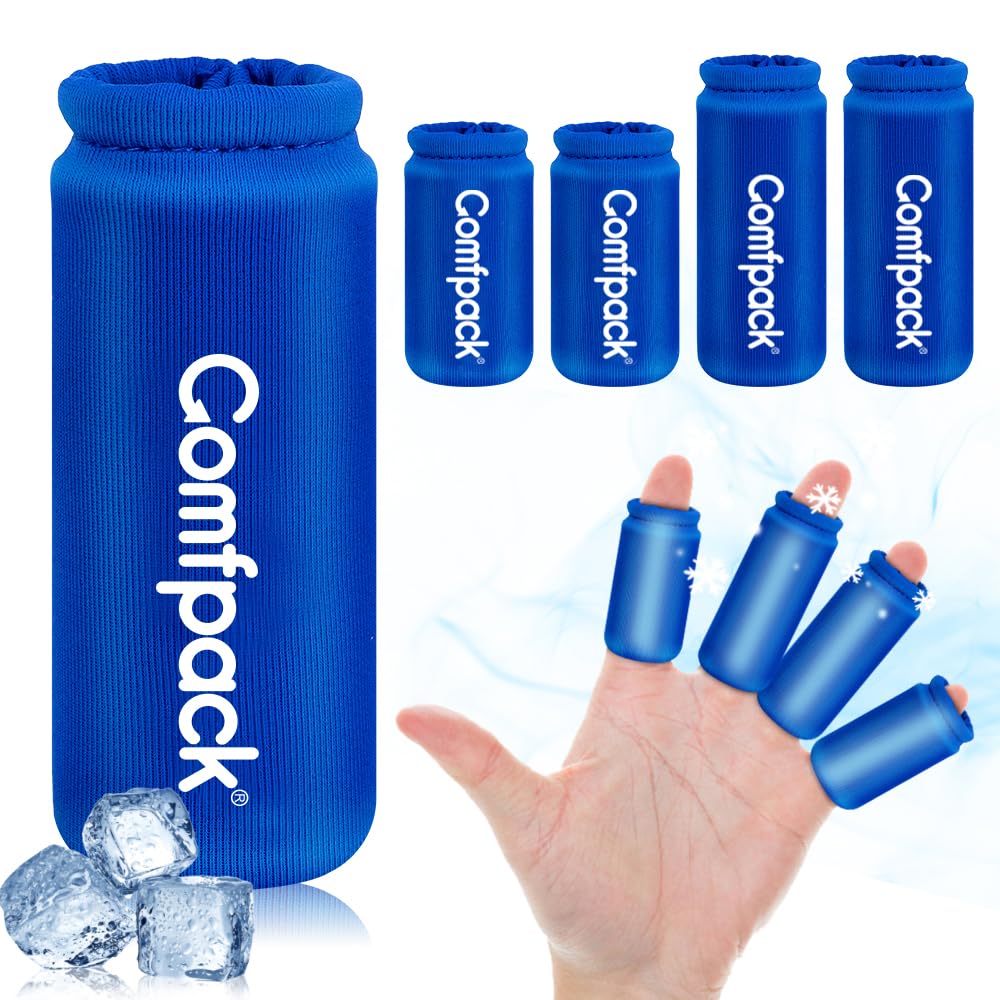 Snapklik.com : 4PCS Finger Sleeves Gel Ice Pack, Finger And Toe Thumb ...
