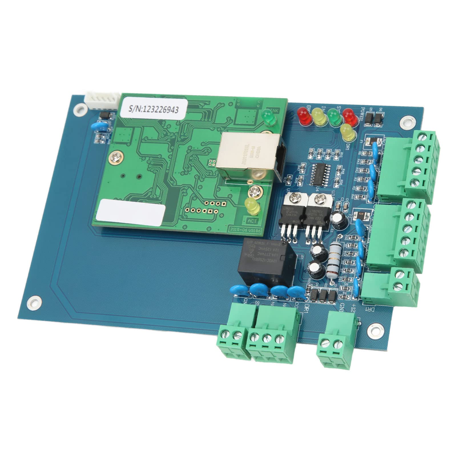 Single Door Access Control Panel Tcp Ip Security Control Board ...