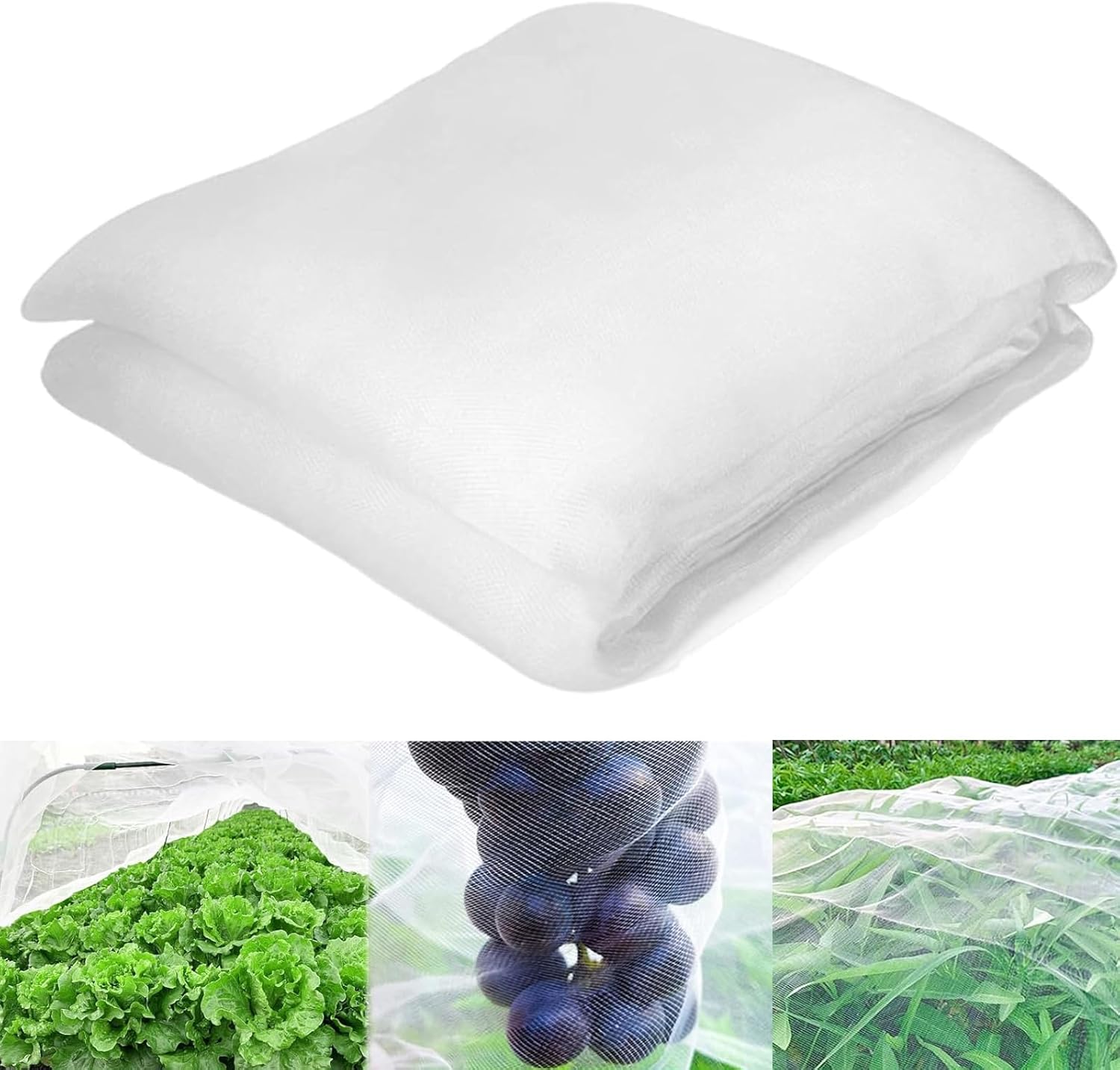 3X4M Garden Netting for Veg Patch Fine Mesh Insect Netting Mesh Garden ...