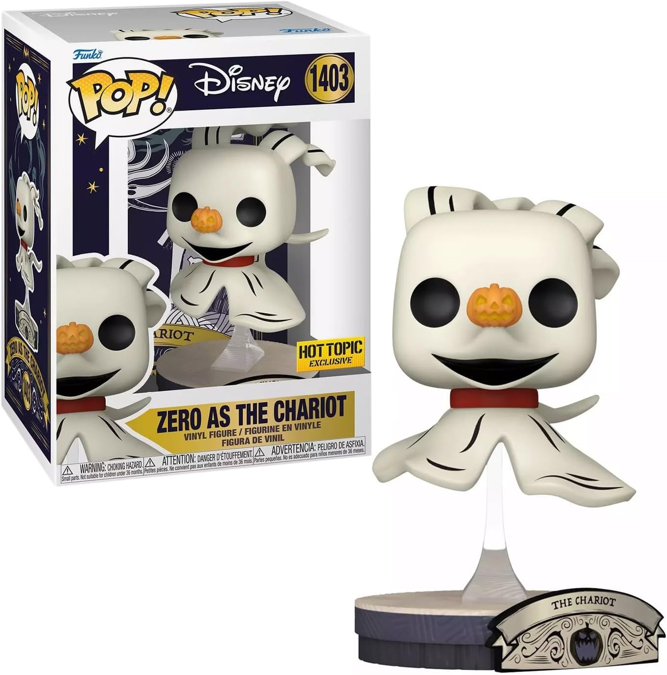 Amazon.com: Pop! Disney: TNBC The Nightmare Before Christmas - Zero as ...