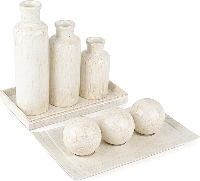 Amazon.com: Creative Scents Rustic Luxe Home Décor – Complete Set of ...