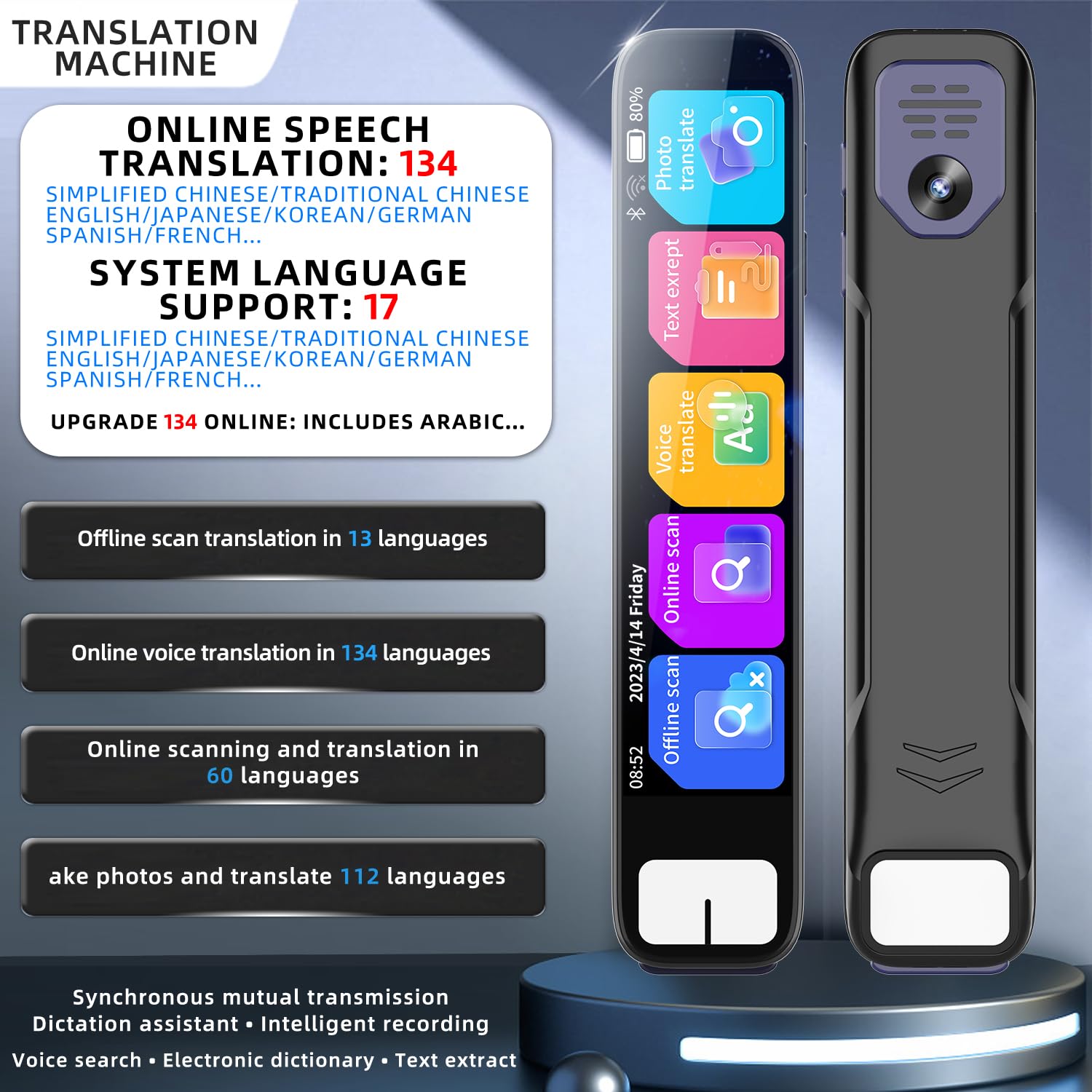 Scan Sense Pen For Students Scan Sense AI Smart Pen – Your Instant ...
