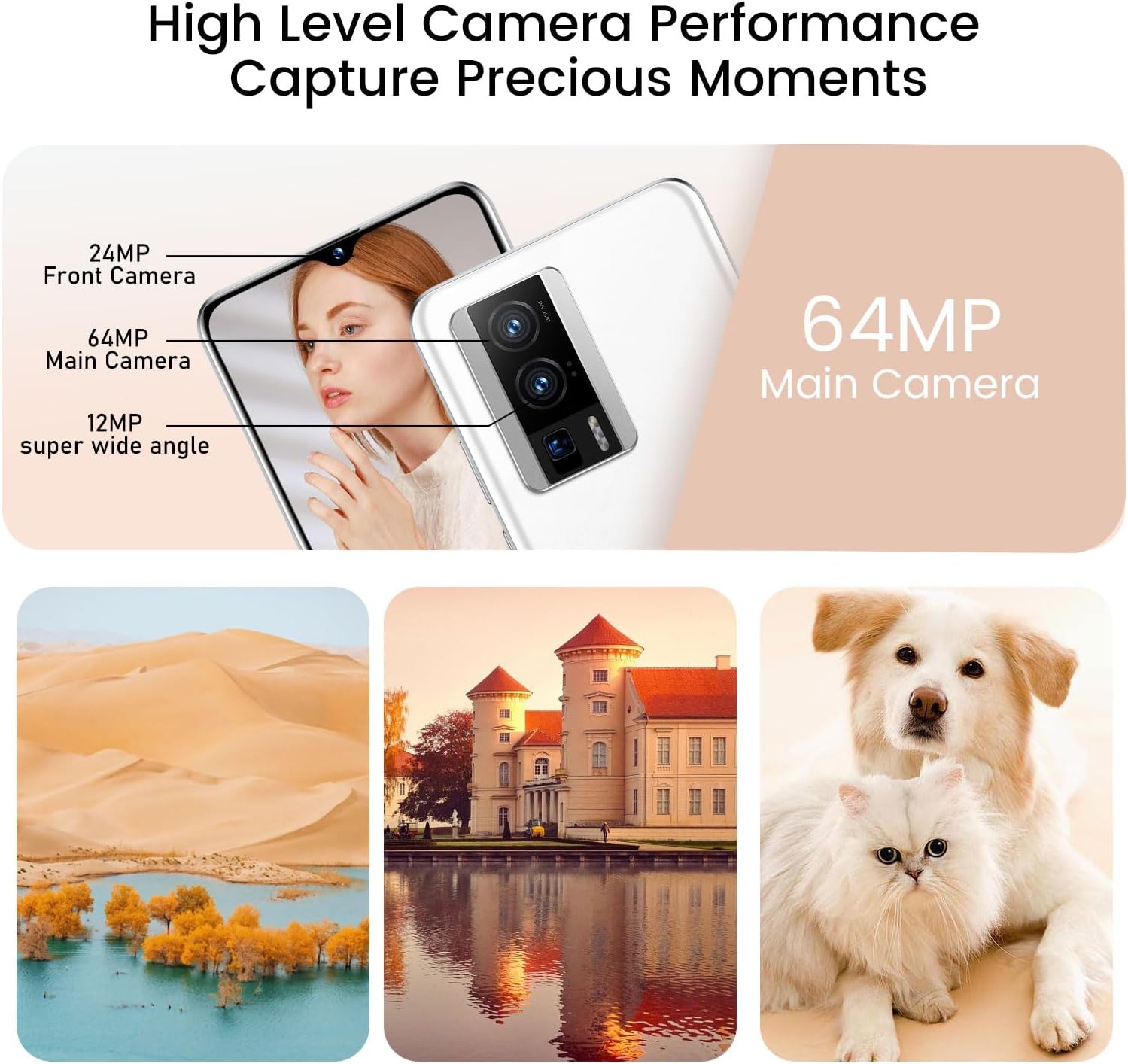 Echoamo K60 Pro Android 13 Smartphone User Manual