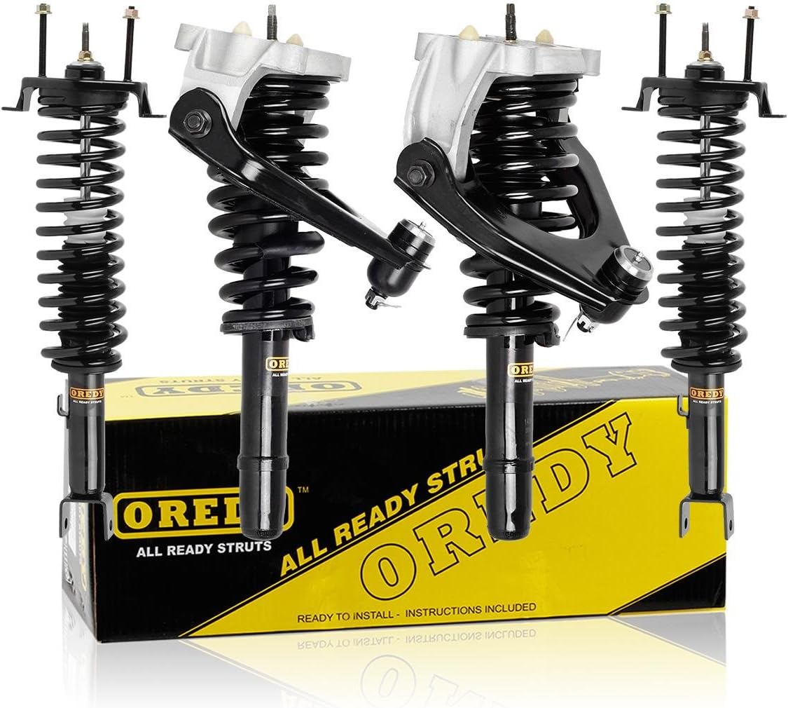Amazon.com: OREDY Front & Rear Struts for Chrysler Sebring Convertible ...