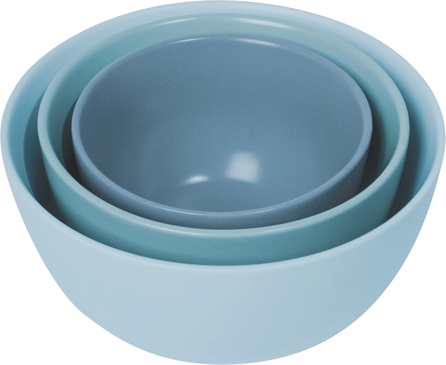 Amazon.com: Now Desgns Nesting Prep Bowls, Set of 3, Matte Robin's Egg ...