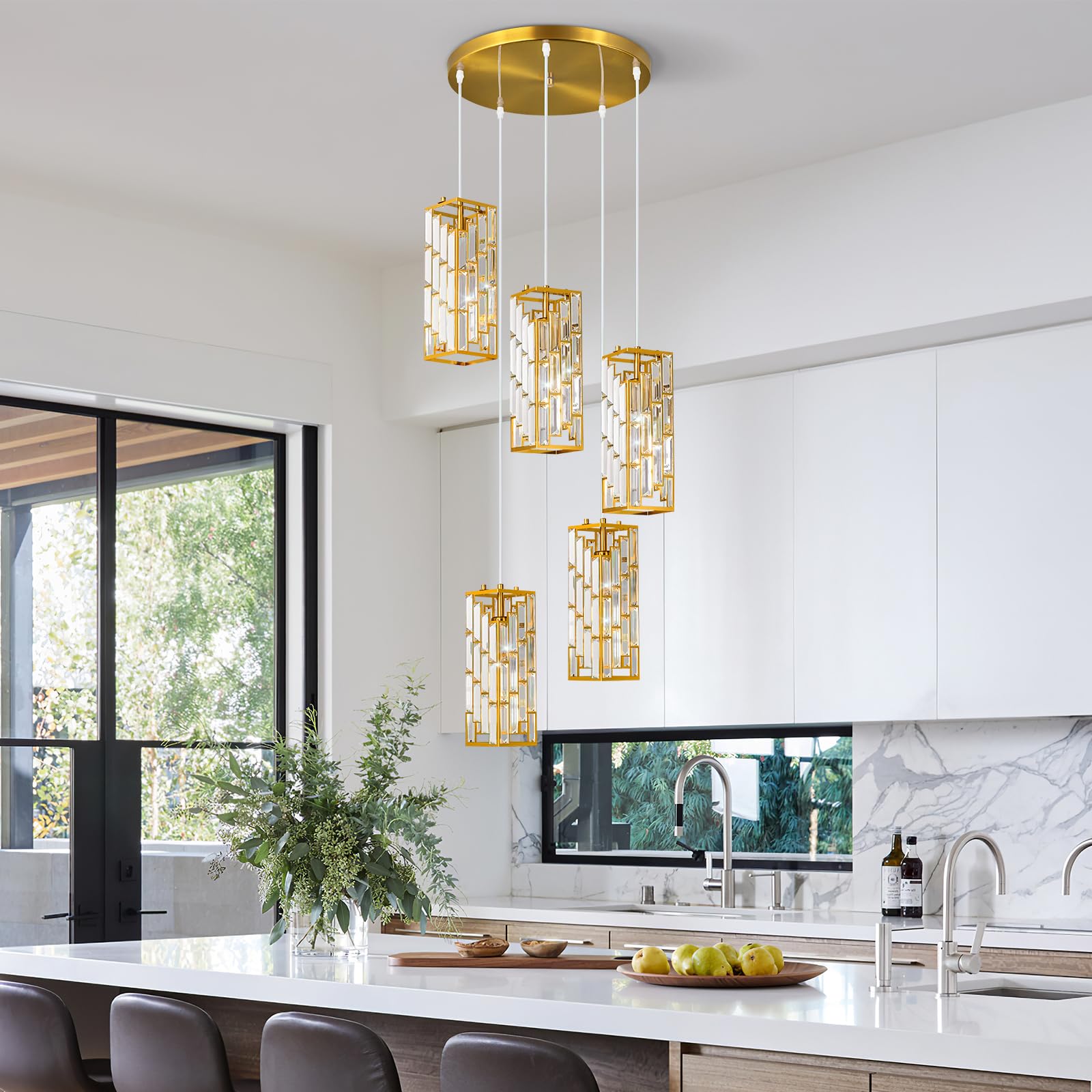 Mini Crystal Chandeliers For Kitchens Modern Mini Crystal Chandeliers
