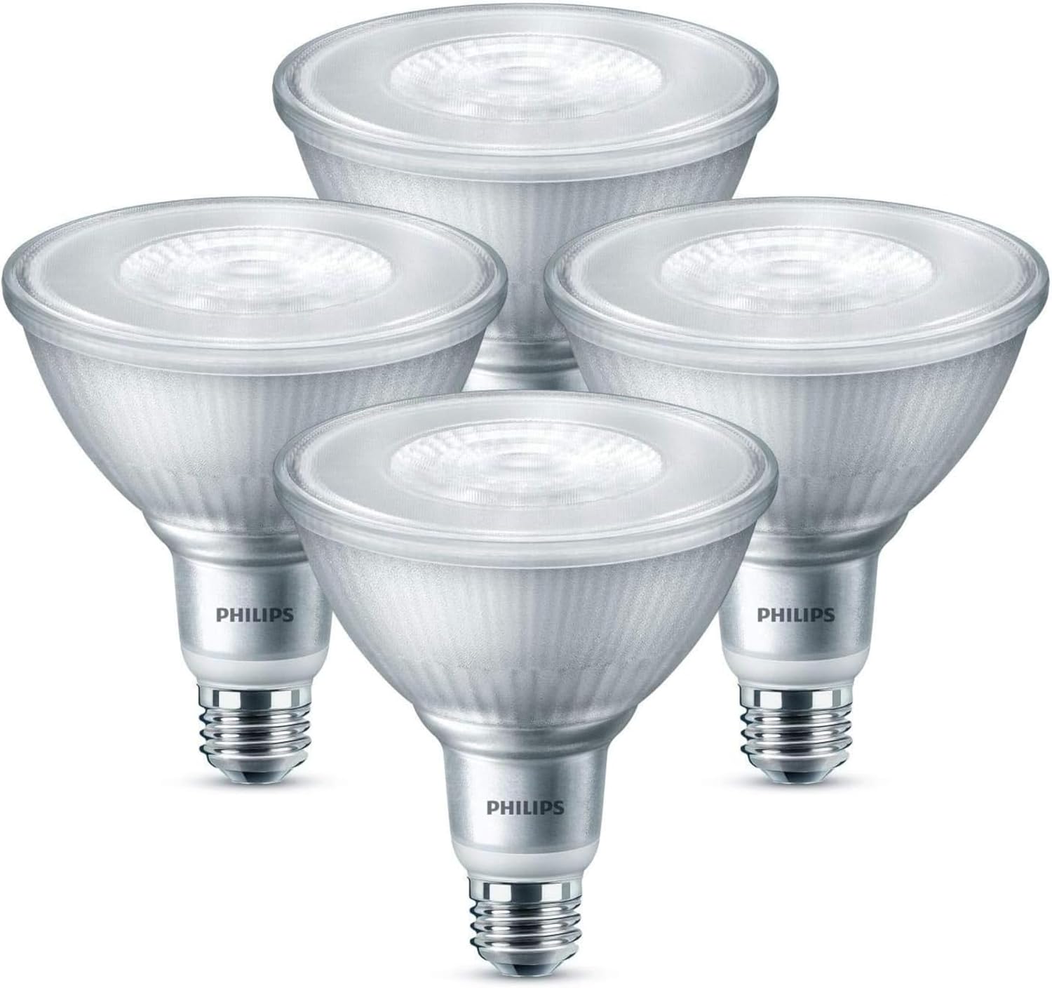 PHILIPS LED Non-Dimmable PAR38 Light Bulb - Pack of 4 - EyeComfort ...