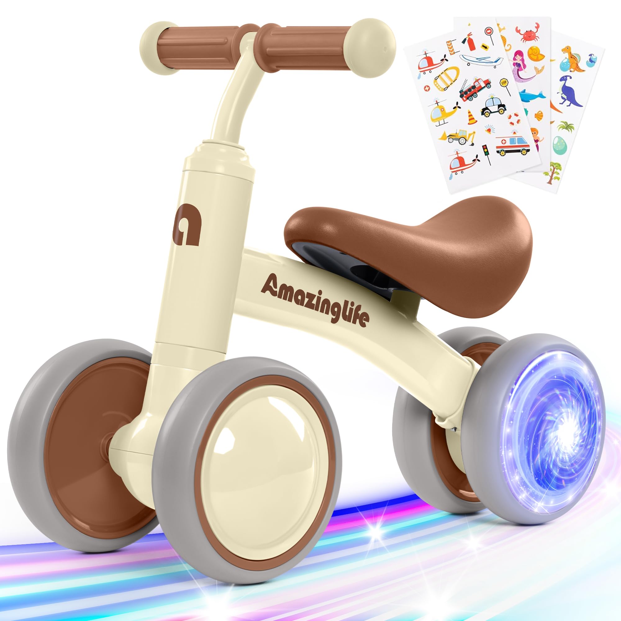 Baby Balance Bike for 1 Year Old Gifts, 12-24 Months Toddler Bike Toys ...