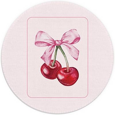 Amazon.com: QIYUHOY Coquette Pink Bow Mouse Pad,Trendy Mouse Pad,Preppy ...