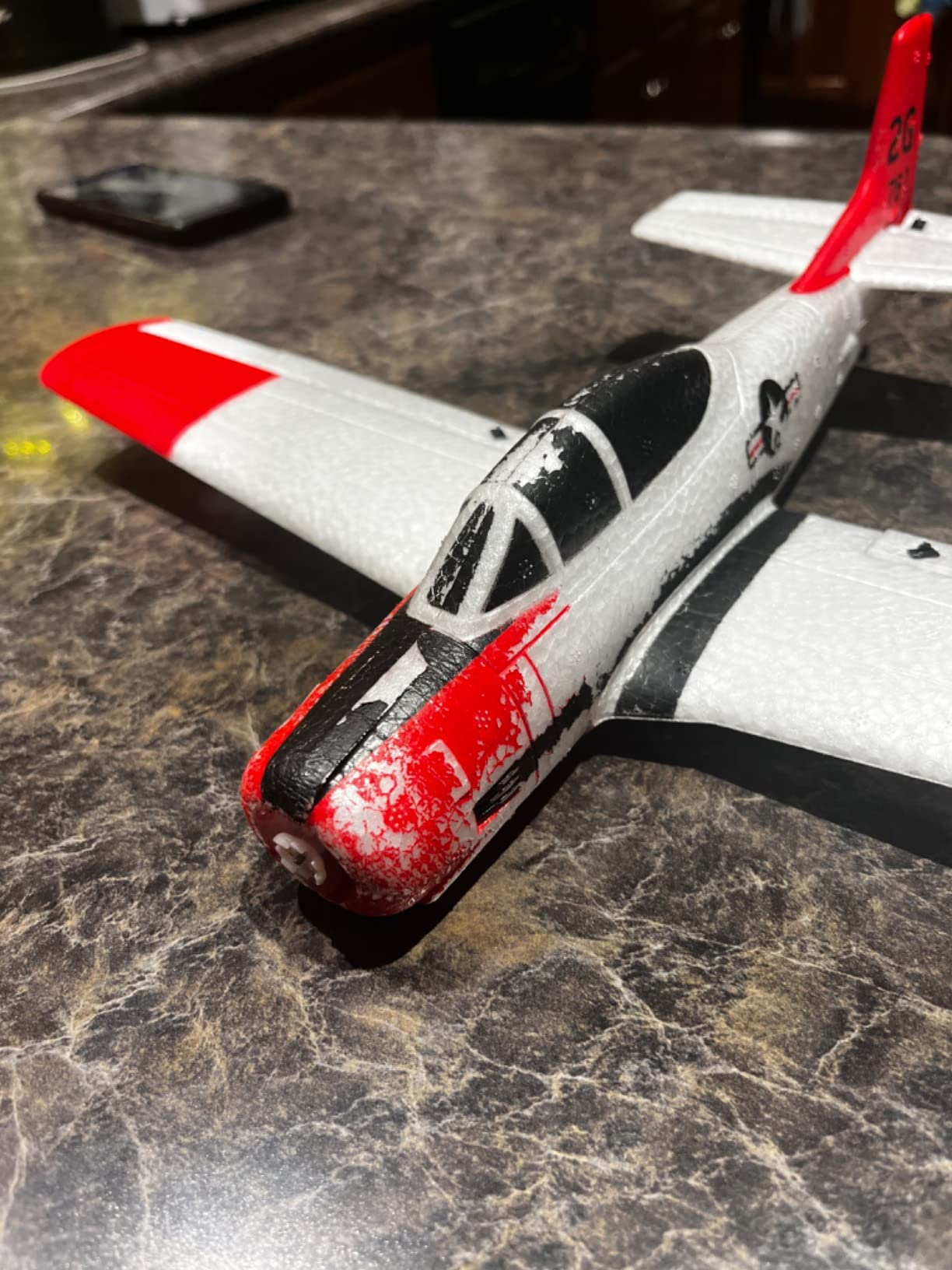 $20/mo - Finance VOLANTEXRC RC Plane 4-CH WWII RC Airplane P51 Mustang ...