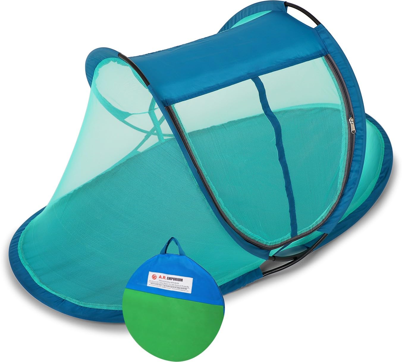 A.R.EMPORIUM Polyester Foldable Portable Lightweight Single Bed ...