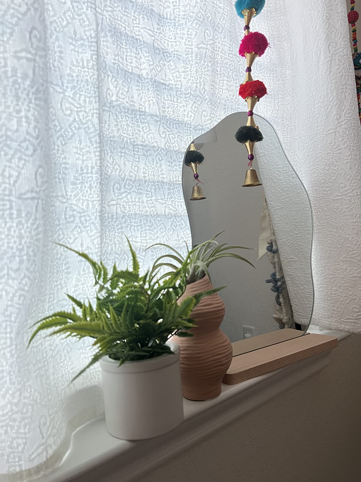 $2/mo - Finance Aesthetic Room Decor Desk Mirror, Decorative Locker ...