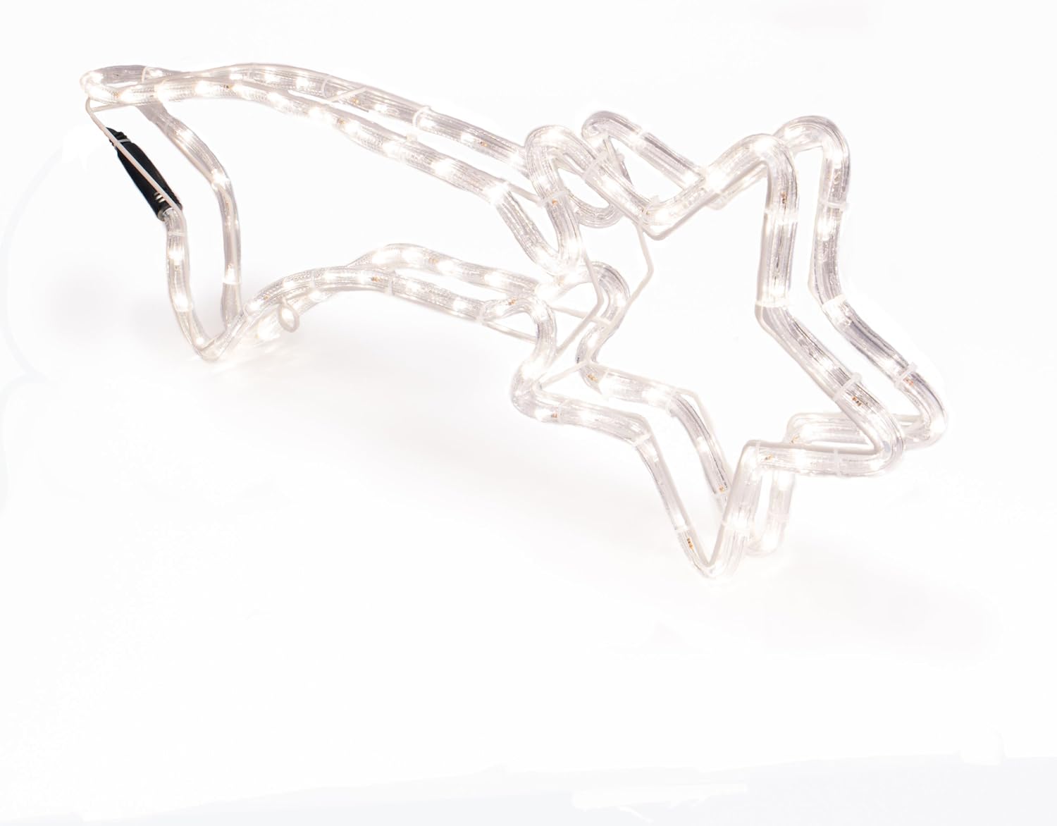SnowEra 3D LED Lichterschlauchfigur Sternschnuppe mit Stern, GS geprüft ...