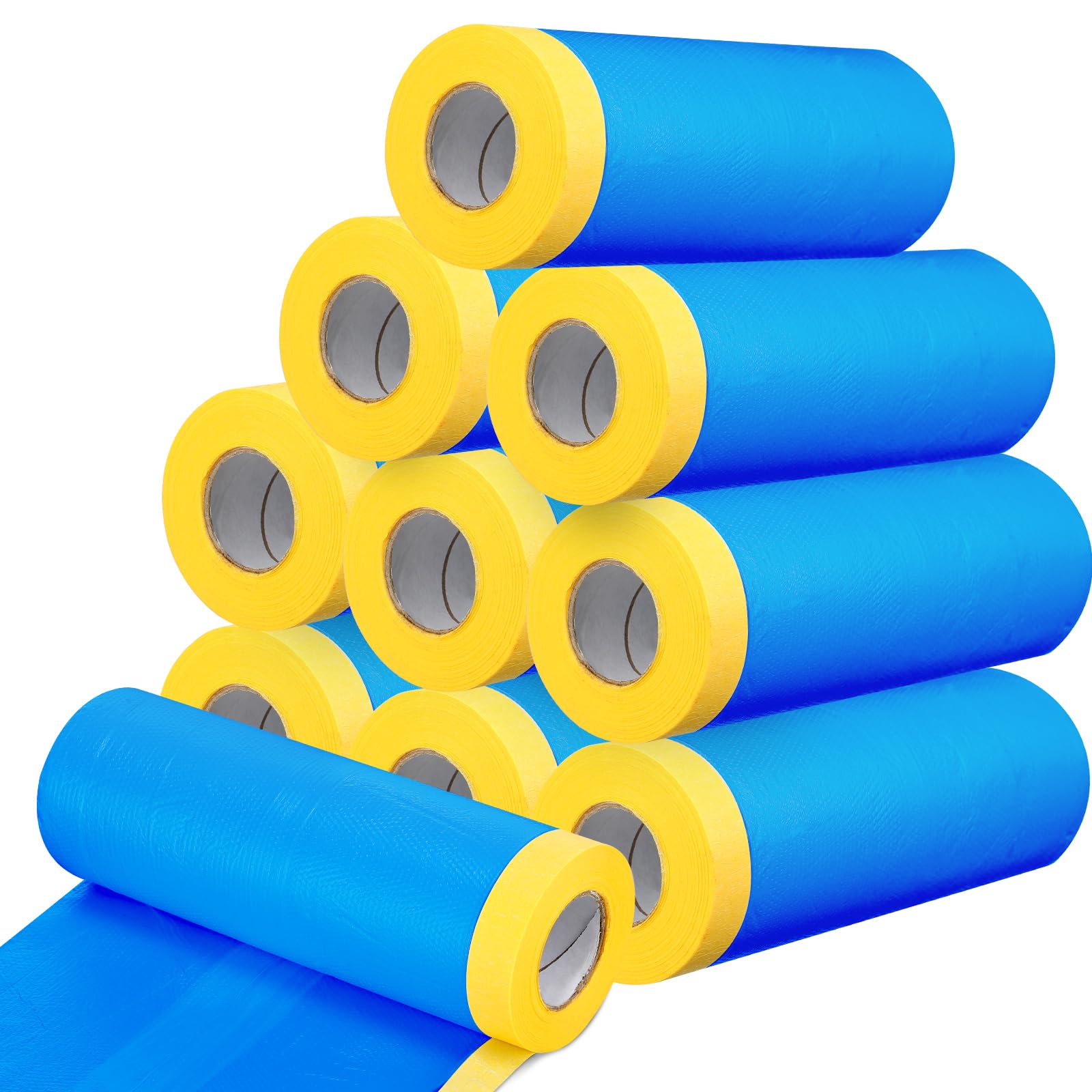 Snapklik.com : Seajan Pre Taped Masking Film Painters Plastic Film