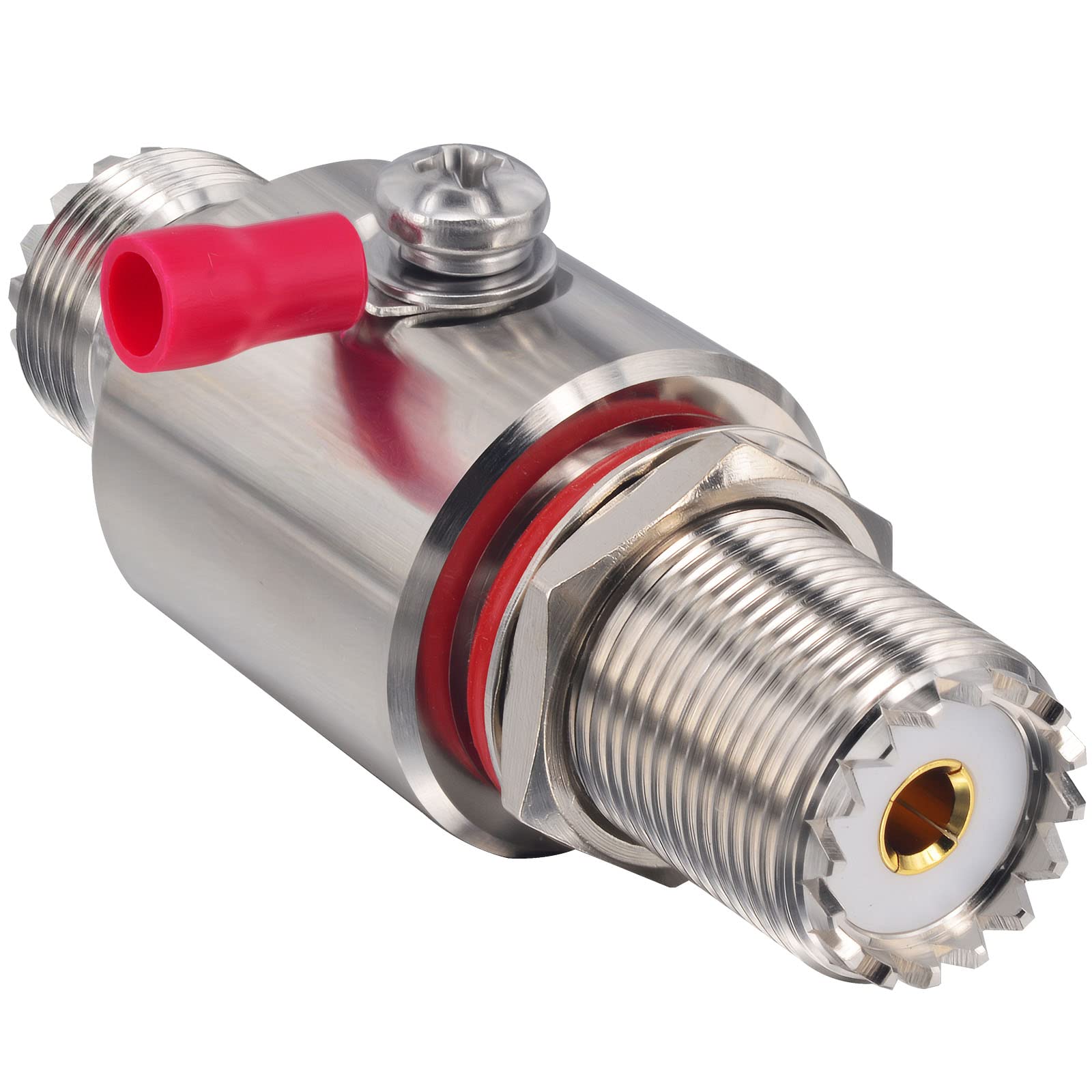 UHF - Pararrayos coaxial SO239 - Protector de sobretensiones de rayos ...