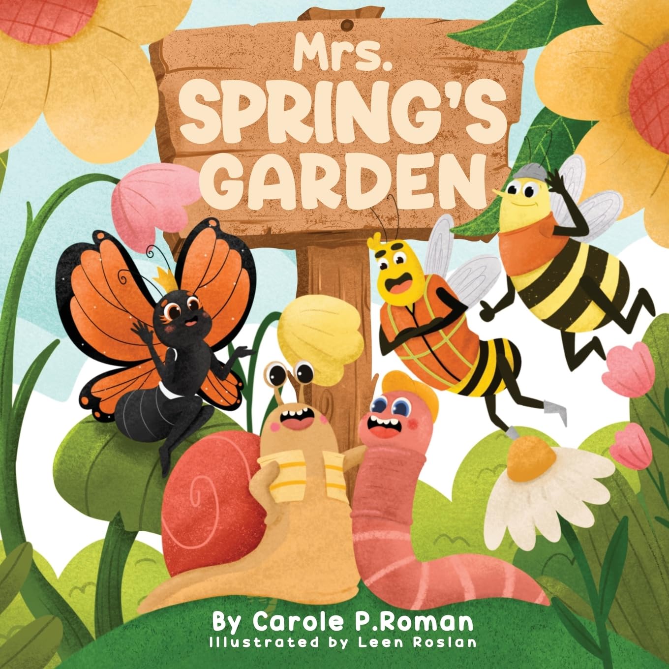Mrs. Spring's Garden (Critter Collection): Roman, Carole P., Roslan ...